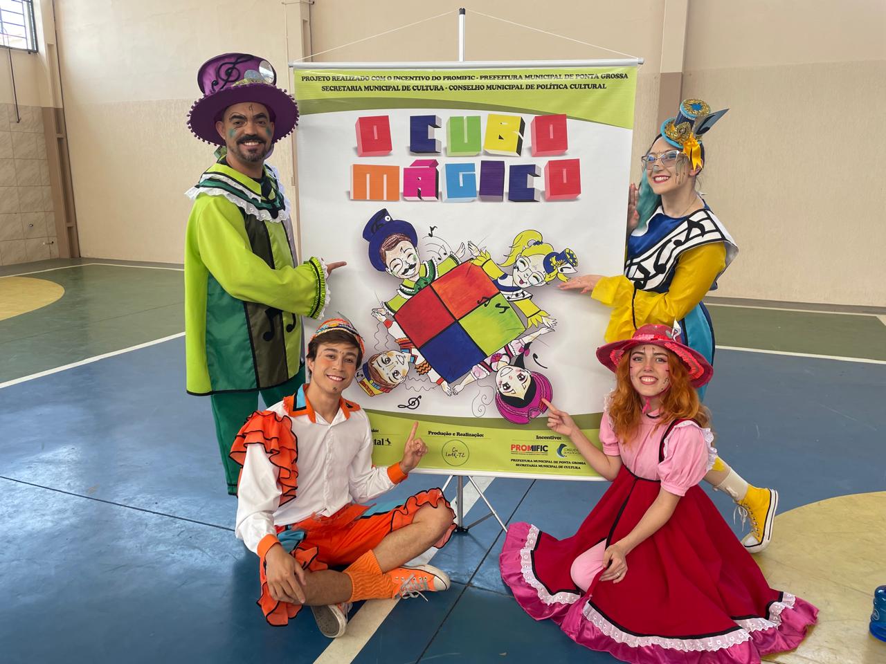 ‘O Cubo Mágico’ encerra jornada de arte e inclusão em PG - Cripto Cultural
